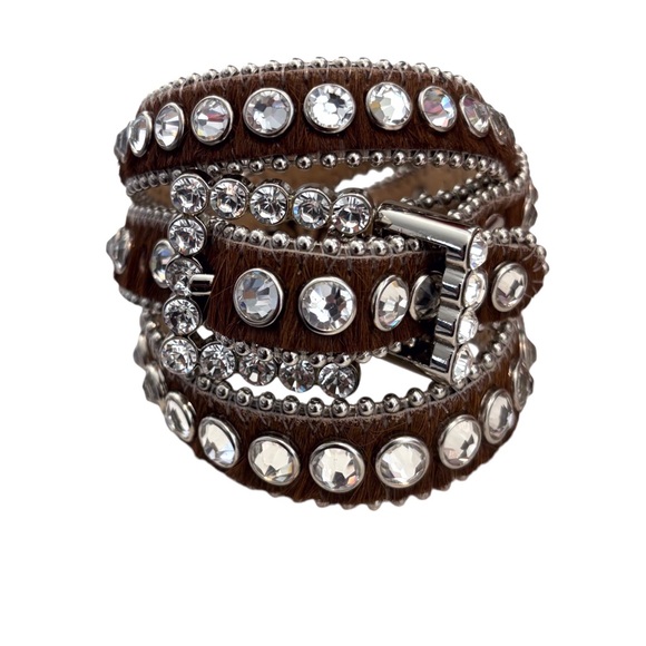 B.B. Simon | Accessories | Bb Simon Brown Leather Wester Cowgirl Rodeo ...